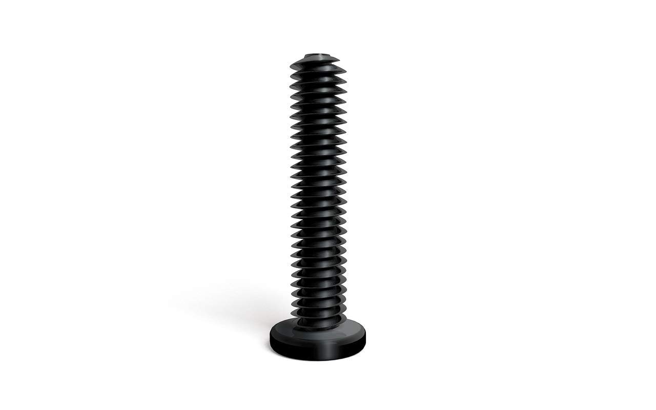 RapidSparesLtd Pack of 500 M2.5x12 New Black Zinc Wafer Head Laptop Machine Screw Philips Head