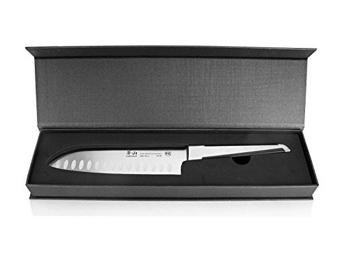 Cangshan X Series 59144 German Steel Forged Santoku Knife, 7-Inch