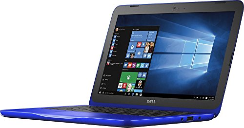Dell Inspiron 11.6" Laptop Intel Celeron 2GB Ram 32GB eMMC Flash Memory Bali Blue I3162-0000BLU