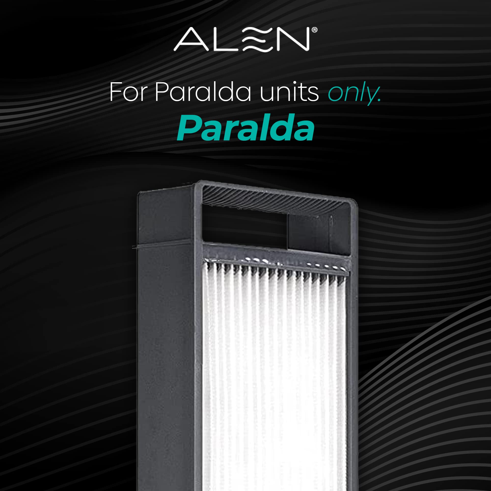 Alen Air Filter TF50-Pure Replacement HEPA Filter for Paralda Air Purifier - Captures Allergens, Dust, & Mold (1 Filter)