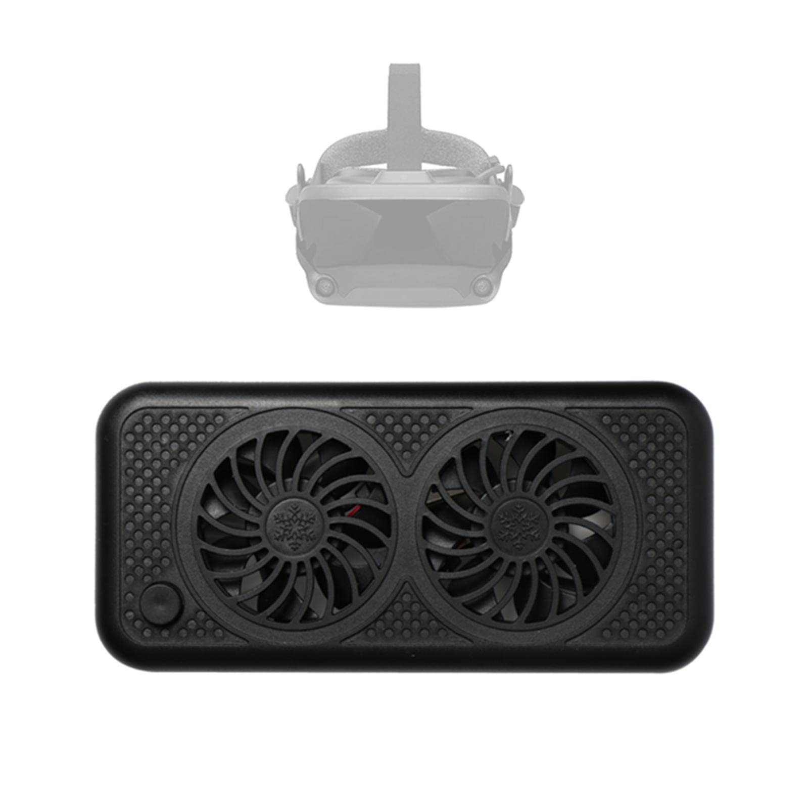 3D Printed USB Radiator Fans Accessories Cooling Heat for Valve Index VR Headset ABS Cooling Fan for Valve Index in VR Game, for VR Headset Preventing Fogging Qym