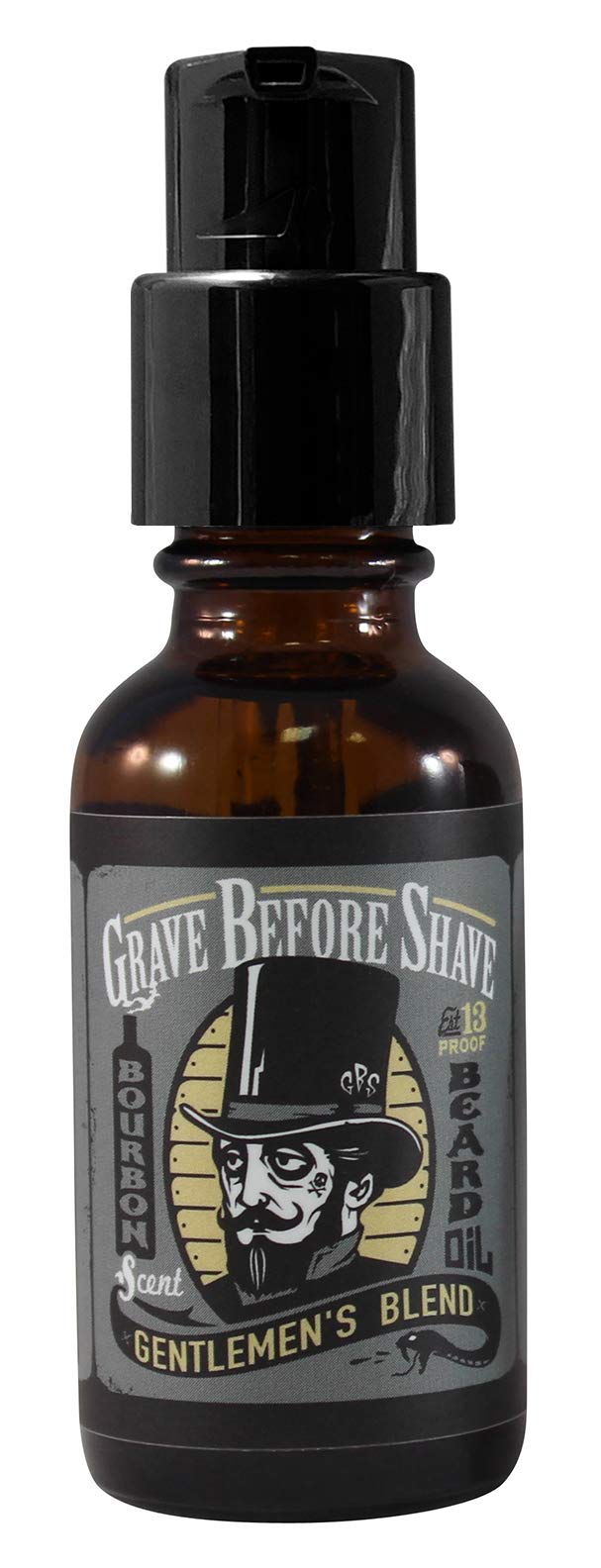 Grave Before Shave Travel Beard Pack (Gentlemen's Blend (Bourbon/Sandal wood)