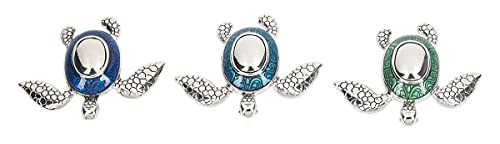 Ganz Good Luck Sea Turtle Pocket Charm with Story Card (Aqua)