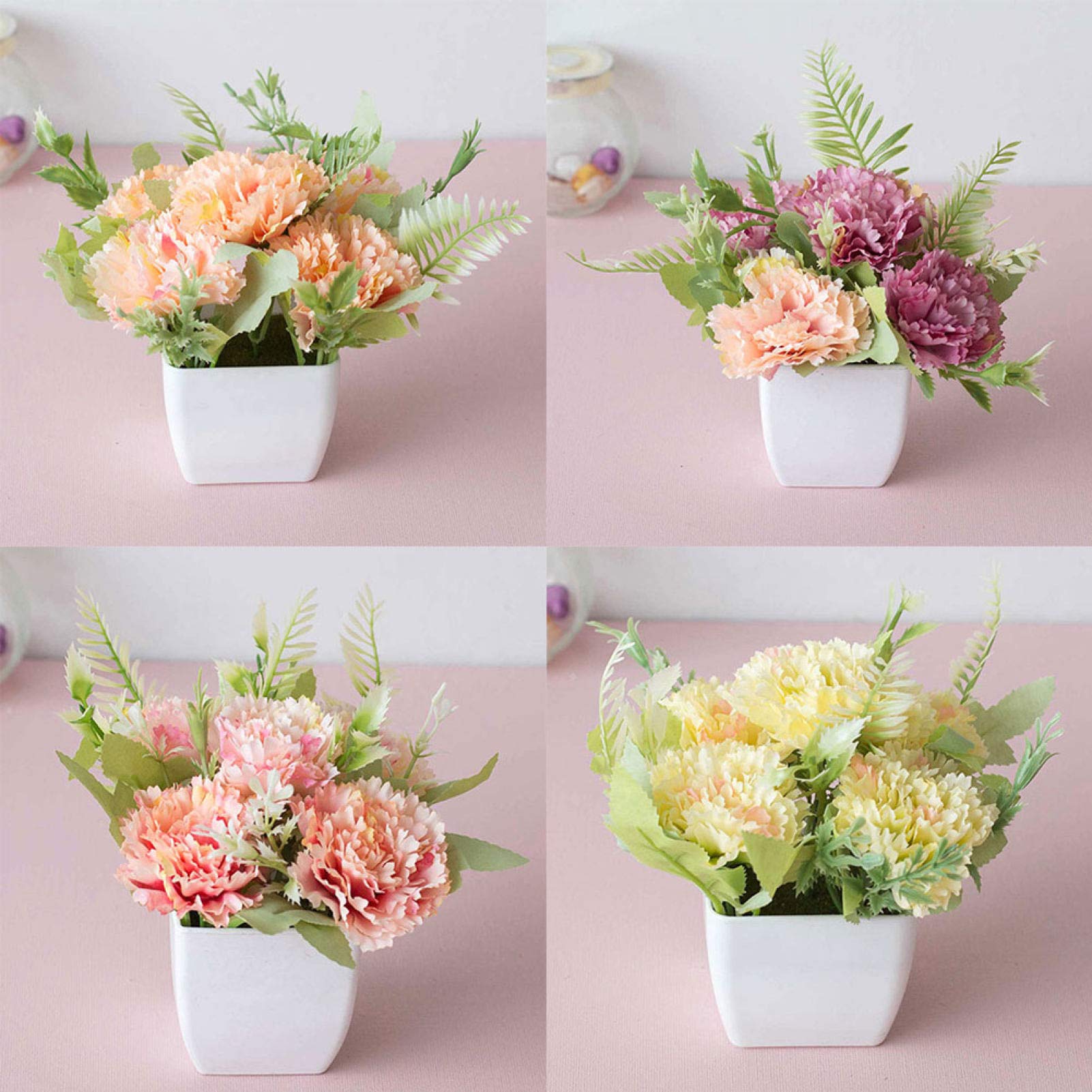 Artificial Lilac Flower Cafe Garden Party Wedding Photo Prop Home Bonsai Decor