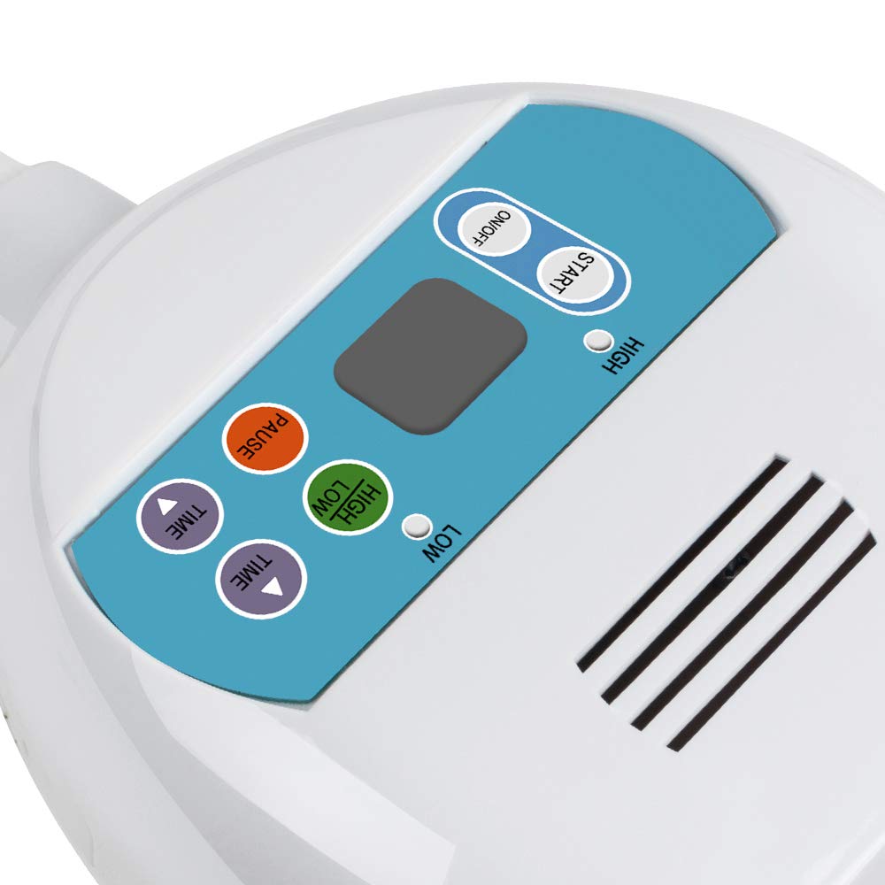Pevor Power Dental Teeth Whitening Light, Teeth Whitener Cold 8 LED Light Lamp Bleaching Arm Holder Holding on Dentist Chair Shipping from US
