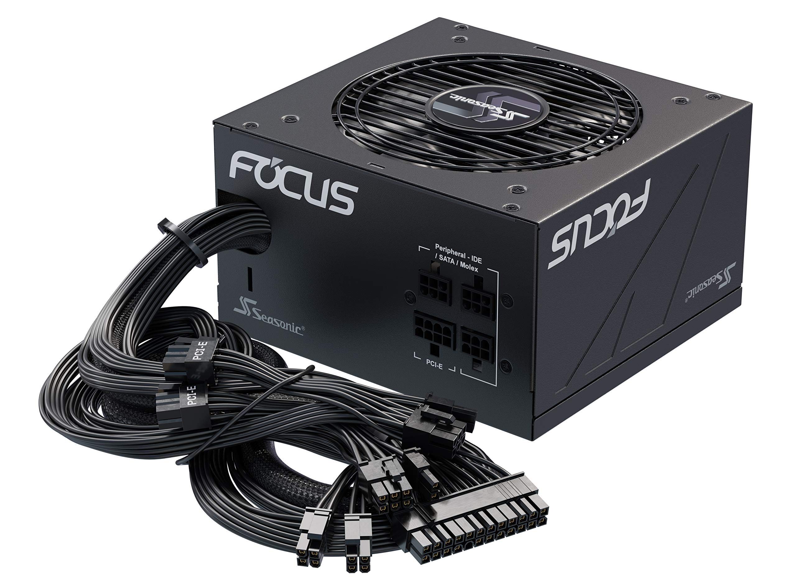 Seasonic Focus SSR-850FM, 850W 80+ Gold, Semi-Modular, Fits All ATX Systems, Fan Control in Silent and Cooling Mode, 7 Year Warranty, Perfect Power Supply for Gaming and Various Application