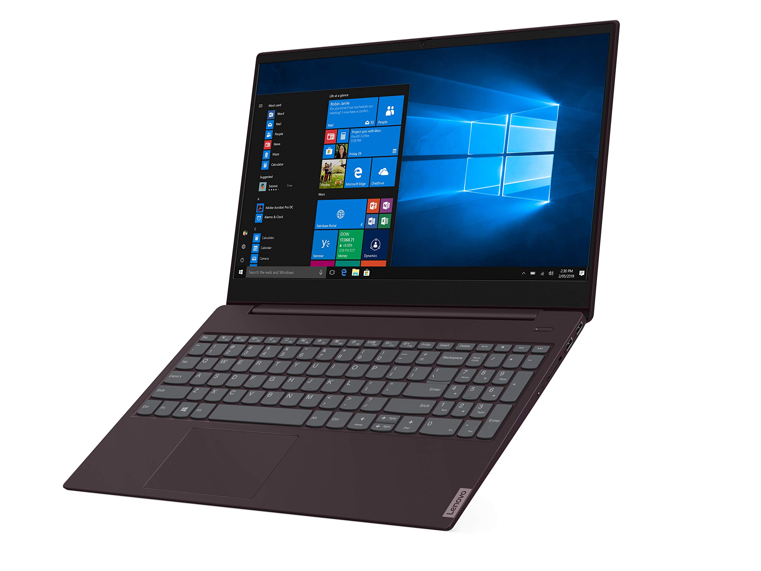 Lenovo Ideapad S340 Laptop, 15.6" HD Anti-Glare Display, Intel Core i5-8265U Quad-Core Processor up to 3.90GHz, 8GB RAM, 128GB SSD, Wireless-AC, Bluetooth 4.1, Windows 10, Dark Orchid (Dark Orchid)