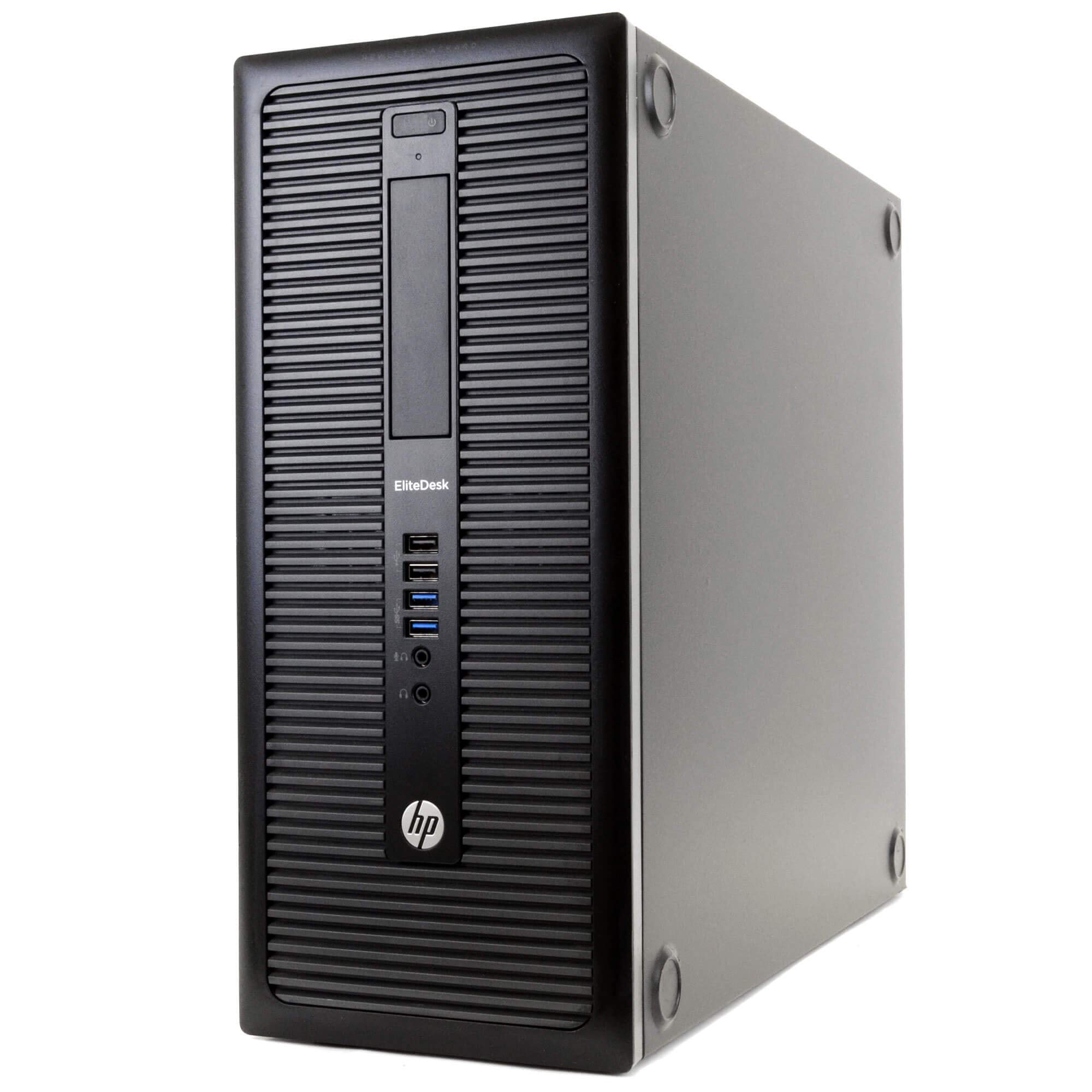 HP EliteDesk 800 G1 Tower Premium Business Computer PC (Intel Core i5-4570 upto 3.6GHz, 8GB Ram, 1TB HDD, 3.0 USB, Wireless WIFI, Display Port) Windows 10 Professional (Renewed)