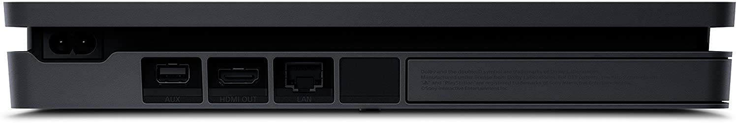 ATAZUA Playstation 4 Slim 1TB Console Bundle with Extra DualShock 4 Wireless Controller Jet Black, TWE HDMI Cable