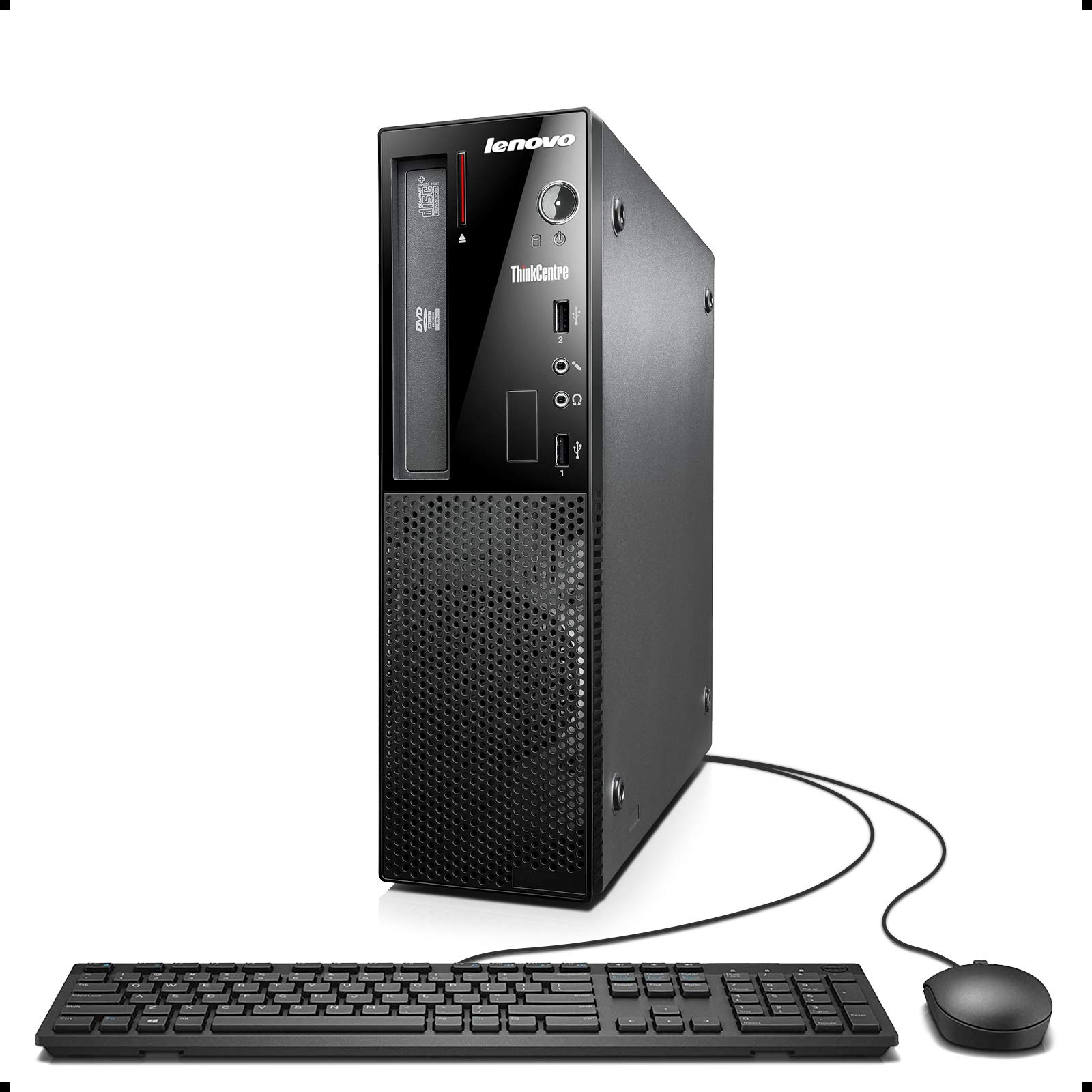 Lenovo ThinkCentre E73 Small Form Factor Desktop PC, Intel Core i3 4130 3.4GHz, 8G DDR3, 256G SSD, WiFi, BT 4.0, DVD, Windows 10 64-Multi-Language Support English/Spanish/French(Renewed)