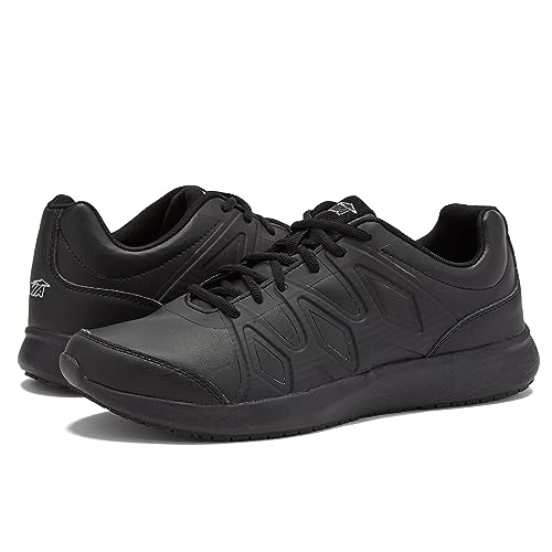 Avia Avi-Skill Non Slip Shoes for Men – Men's Work & Safety Footwear - Black, 12 Medium