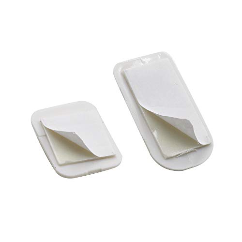 PHITUODA 10 Set Remote Control Holder Hook Wall Mount Self Adhesive TV Air Conditioner Remote Control Hook