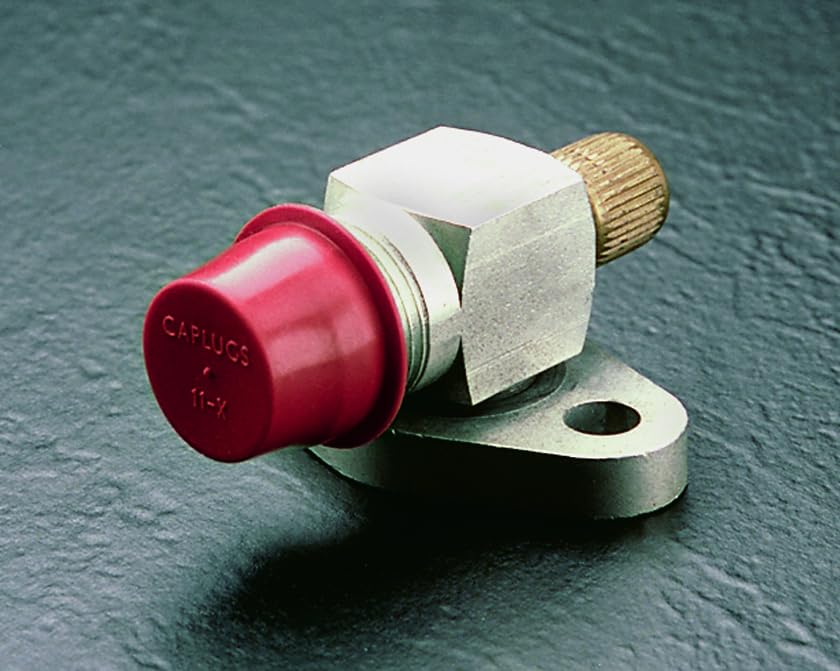 Caplugs T-5 T Series – Plastic Tapered Cap and Plug, 1000 Pack, Red LD-PE, Cap OD 0.409" x Plug ID 0.547" Protective Closures, Dust and Moisture Seals, MIL Spec, SAE Fittings, Hydraulic, EZ Remove