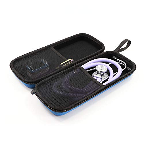 Stethoscope Carrying Case, Mesh Pocket for Nurse Accessories (Grey)