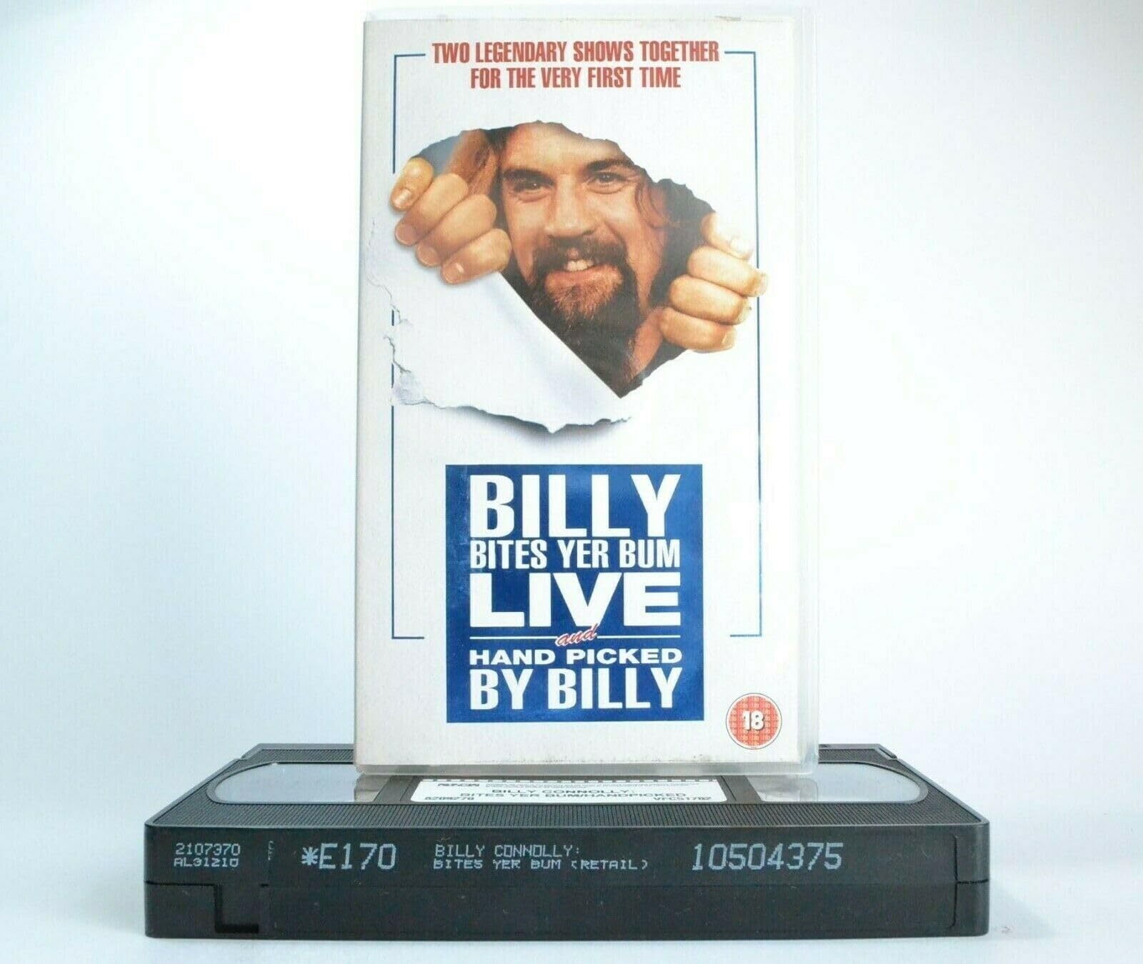 Billy Connolly: Bites Yer Bum (1980)/Handpicked (1981) - Live Comedy Shows - VHS