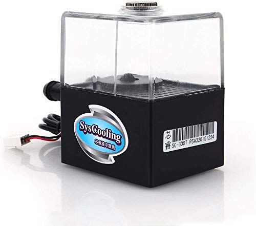 CPU CPU Sc-300T Dc 12V Ultra-Quiet Water Cooling Pump 4W Reservoir .300L/H for Pc CPU Liquid Cooling System