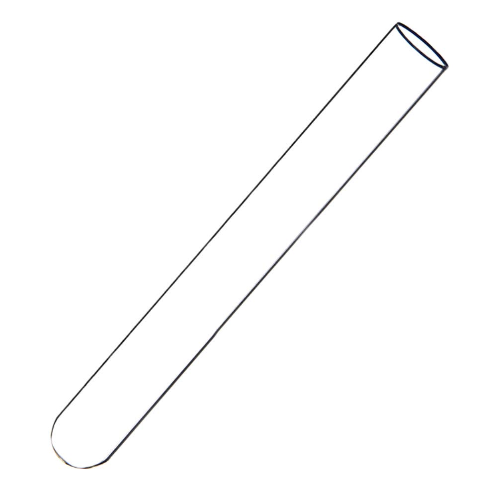 Deschem 20 Pieces 12x100mm Glass Test Tube OD=12mm L=10CM 8ml Laboratory Glassware