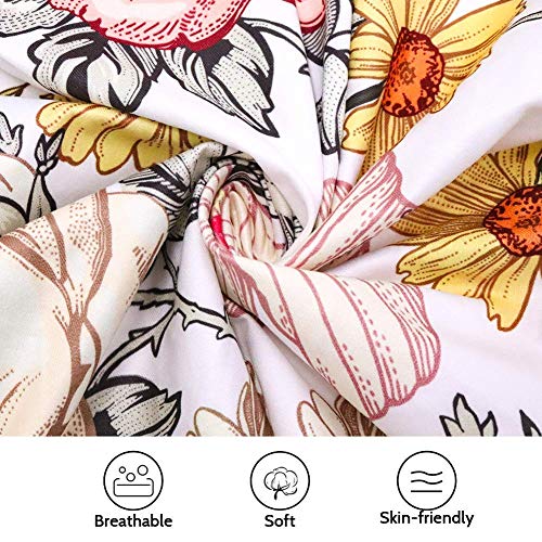 Crib Sheet Jersey Cotton, Fitted Cotton Baby & Toddler Universal Crib Sheets, Floral Crib Sheet Set