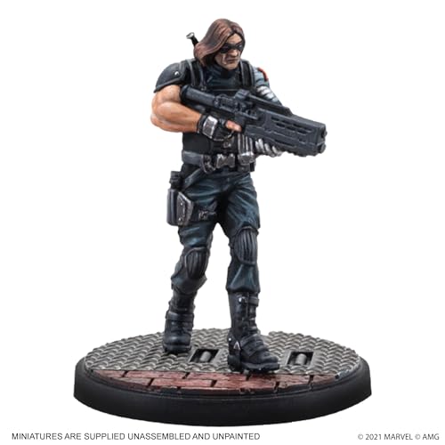 Atomic Mass Marvel Crisis Protocol: Vision & Winter Soldier Chara, Multicolor