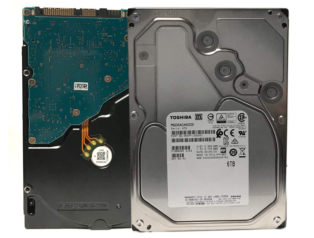 Toshiba MG06ACA 6 TB Hard Drive - SATA [SATA/600] - 3.5 Drive - Internal (Renewed)