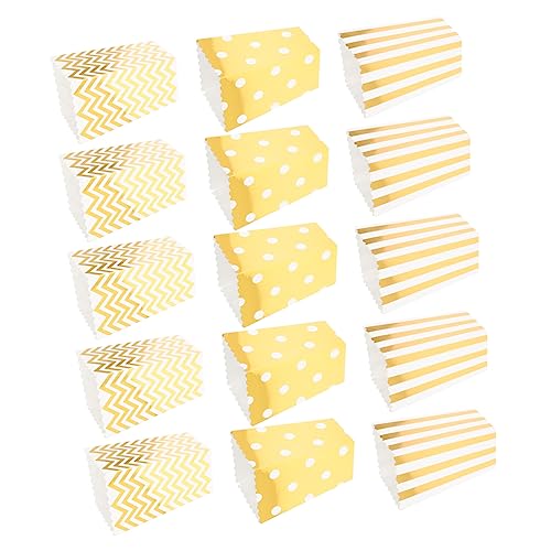 CHILDWEET 60pcs Popcorn Boxes Popcorn Box Popcorn Boxes for Party Pastel Party Decorations Popcorn Bags for Party Disposable Containers Snack Containers Disposable Snack Containers Paper