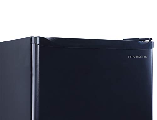 Frigidaire Black EFR115- AMZ 1.6 Cu Ft Bar Fridge, Compact Refrigerator, 1.7, 18.5"D x 17.7"W x 19.8"H