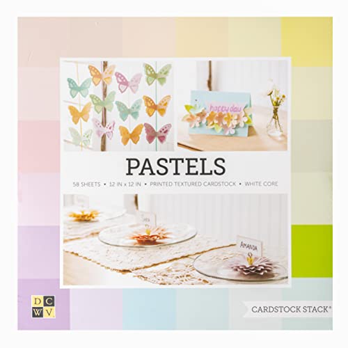 Die Cuts With a View Pastels Cardstock Collection