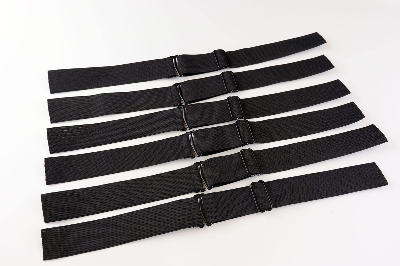 PIESOYRI 6PCS Adjustable Elastic Bands for Wigs, Adjustable Wig Straps for Making Wig Glueless, Adjustable Wig Bands for Keeping Wigs in Place (Size: 1 * 14inches)