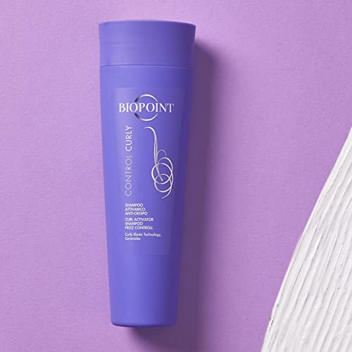 BIOPOINT Anti-Frizz and Anti-Crespo Curl and Wave Shampoo - Hydrating Formula for Defined, Elastic Curls