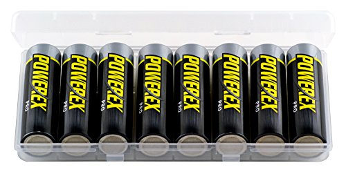 Powerex Pro High Capacity Rechargeable AA NiMH Batteries (8-Pack) + Powerex Precharged Rechargeable AAA NiMH Batteries (4-Pack)