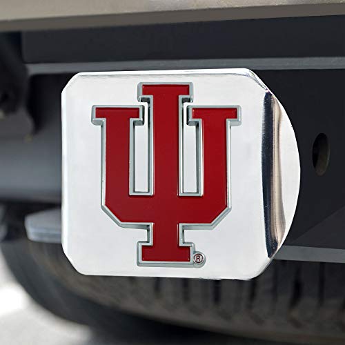 FANMATS 25028 Indiana Hooisers Hitch Cover - 3D Color Emblem 3.4"x4"