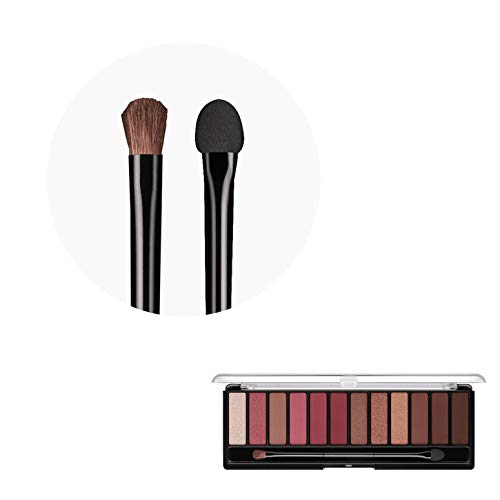 Rimmel London Magnif'Eyes Eyeshadow Palette, 12 Shades, Blendable Formula, Versatile, 007, Crimson, 0.5oz