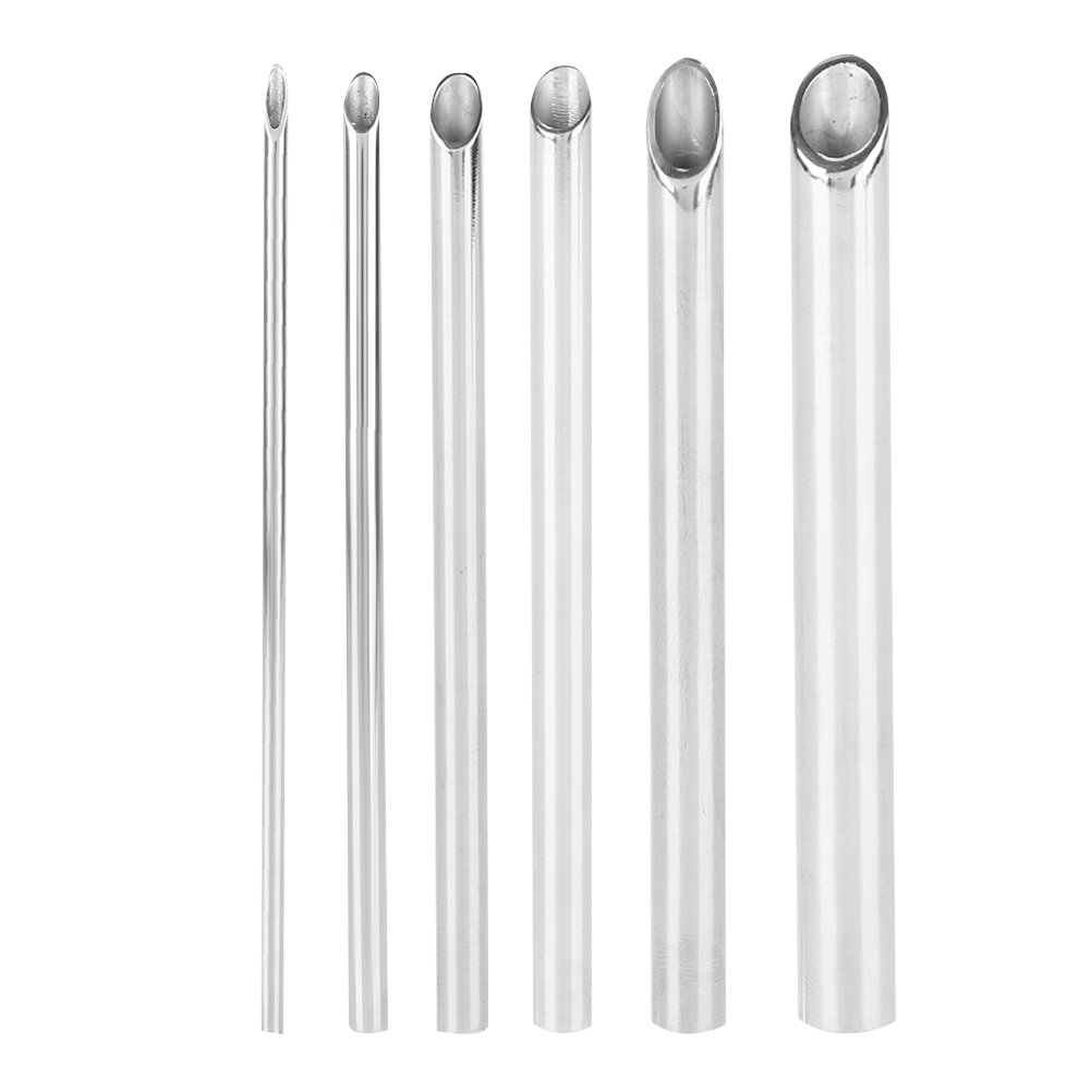 Stainless Steel Piercing Receiver Needle Receiving Tube Body Jewelry Holding Piercing Tool (8mm)