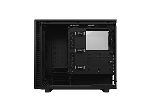 Fractal Design Define 7 Black Brushed Aluminum/Steel E-ATX Silent Modular Dark Tempered Glass Window Mid Tower Computer Case