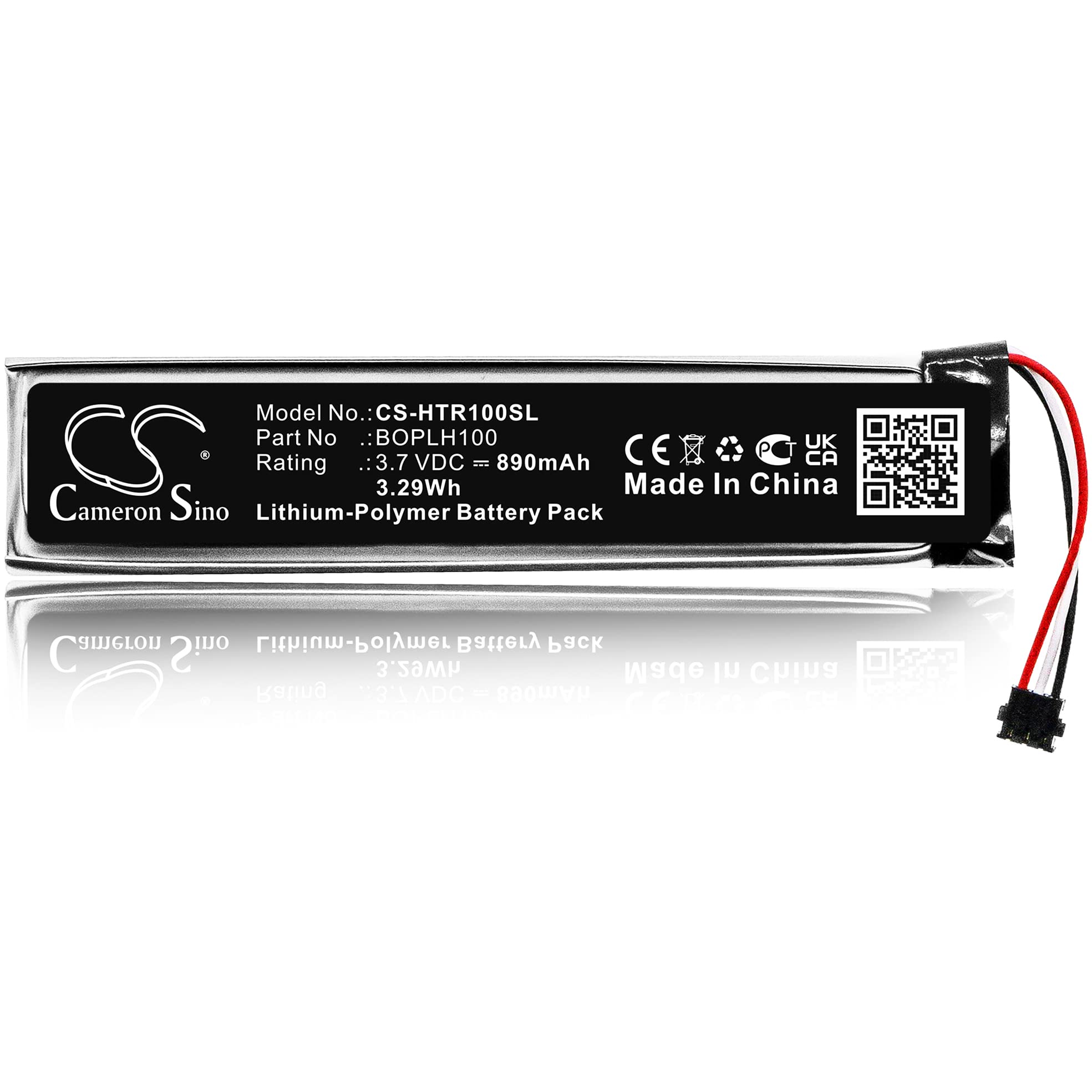 BCXY BOPLH100 35H00244-00M Battery Replacement for Vive Controller Vive Controller VR Vive Handle Controller VR 35H00244-00M BOPLH100 Battery