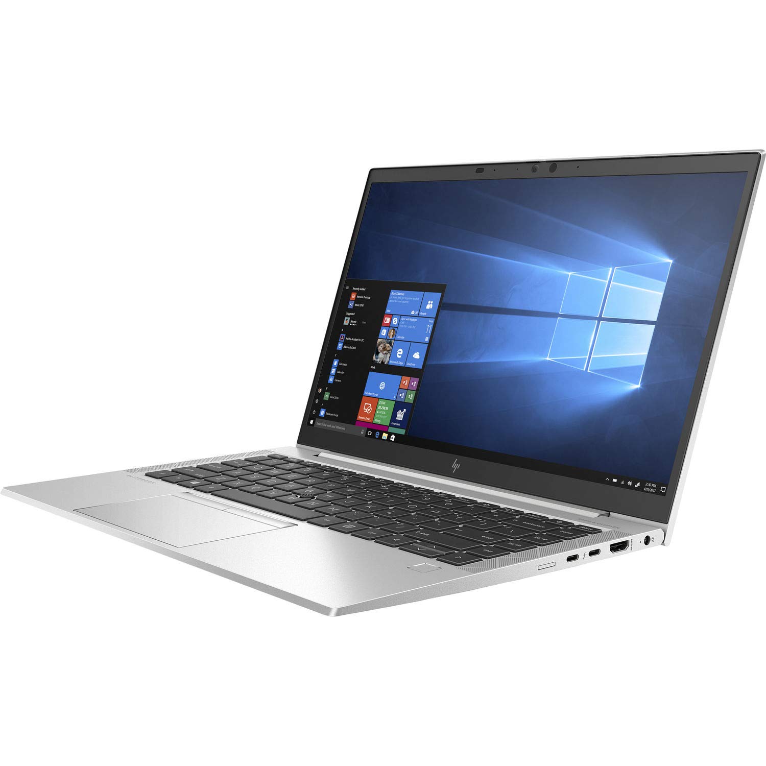 HP EliteBook 840 G7 14" FHD IPS Business Laptop (Intel Core i5-10210U 4-Core, 16GB RAM, 1TB PCIe SSD, Intel UHD 620, 1920x1080, FP Reader, Backlit KB, WiFi 6, BT 5, HD Webcam, Win 10 Pro) w/Hub