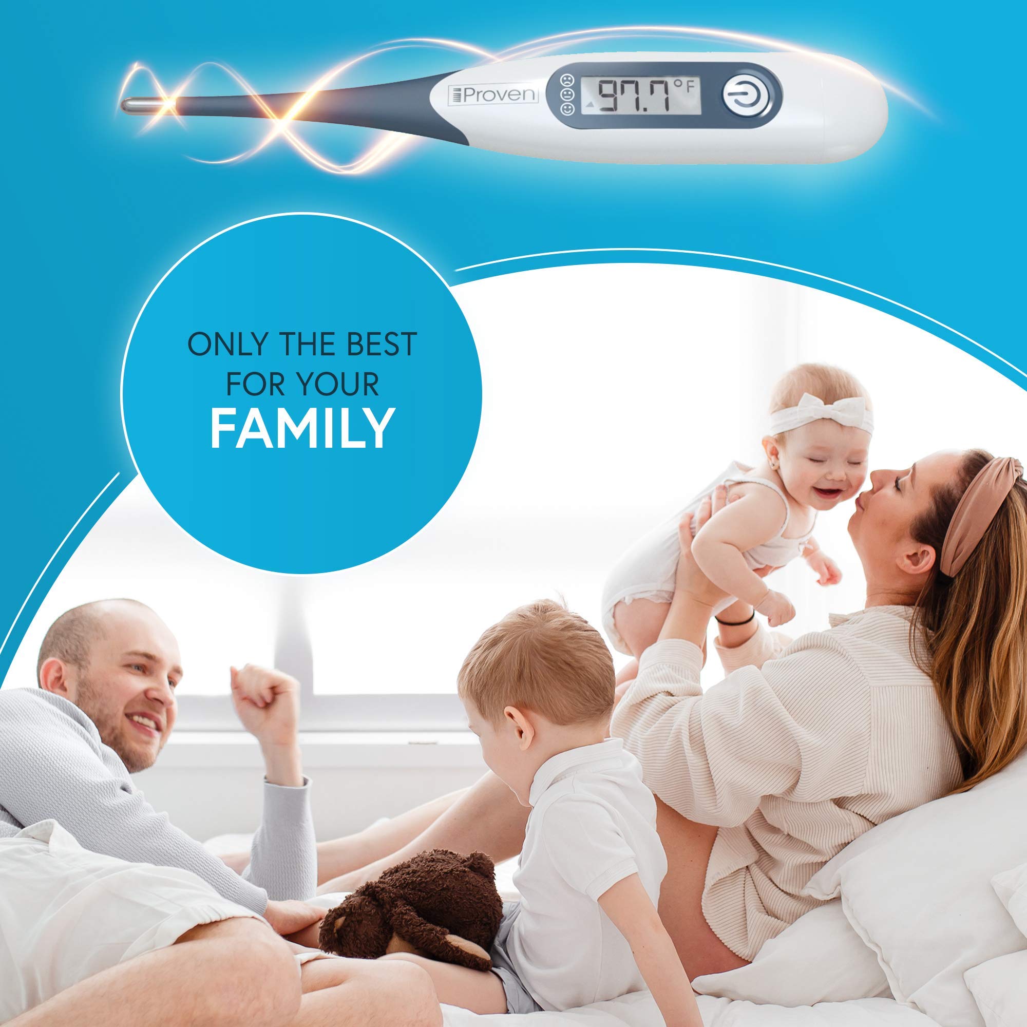 iProven Oral Thermometer + Probe Covers