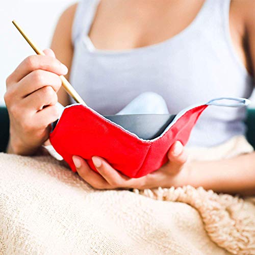 Microwavable Heat Resistant Plate and Bowl Holder Bundle Pack Protects Hands from Hot Dishes. Microwave and Washing Machine Safe Kozy for Heating Soup or Leftover Food or Meals to Eat and Watch TV.