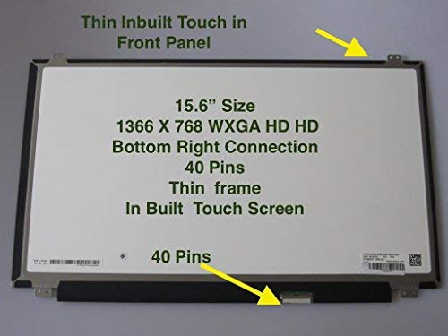 New New Pavilion NoteBook15-AC 15-AC121DX B156XTK01.0 15.6" LCD Screen Display Touch