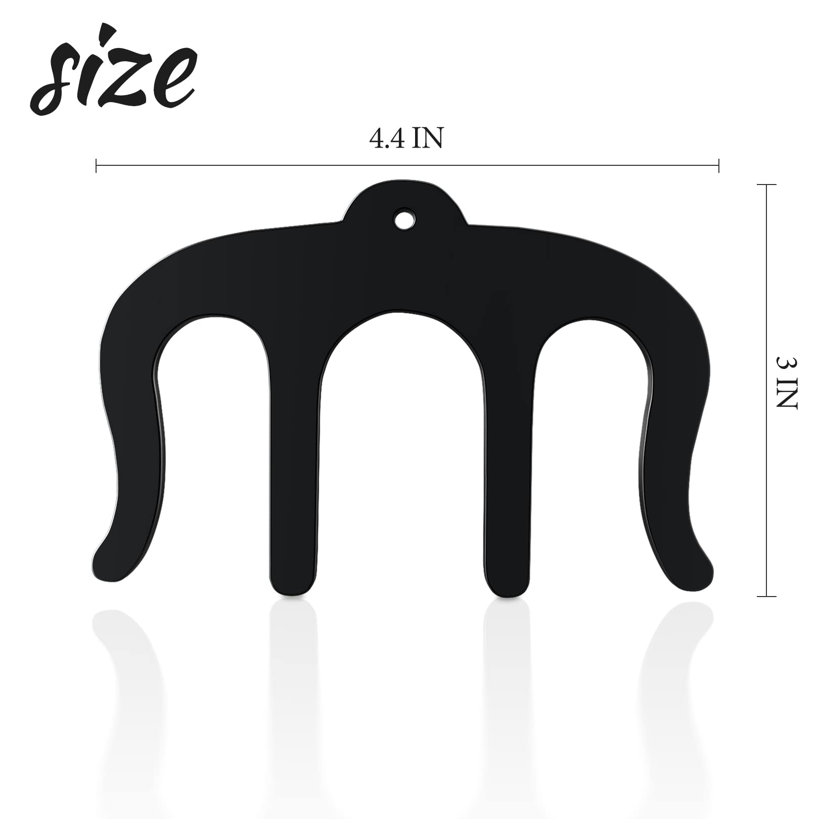 Book Clip Page Holder 2 Pieces Metal Sheet Music Holders for Sheet Music Stands Pianos Book Reading (Black)