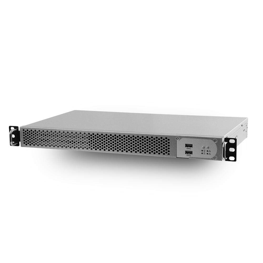MITXPC Celeron J1900 Quad Core Short Depth 1U Solution, Dual GbE LAN, Dual COM (4GB DDR3L, Rear IO)