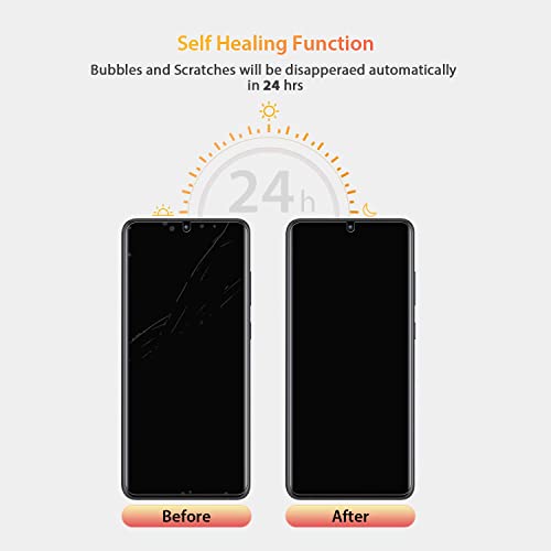 REFUN 3 PACK Screen Protector for Samsung Galaxy S20 Plus/Galaxy S20+ 5G (6.7"), Easy to Install, Bubble Free, Case Friendly, Fingerprint ID Compatible, Scratch Resistant Flexible Clear TPU Film (S20 Plus (6.7 inch) HD Clear)
