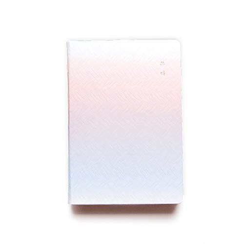 EEDENDESIGN Cherishable Hardcover Boundbook Ruled Lined Notebook Journal Diary 5.3" x 7.6" x 0.7"_Sunset