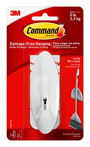 Command Large Wire Hook, 2 Pack