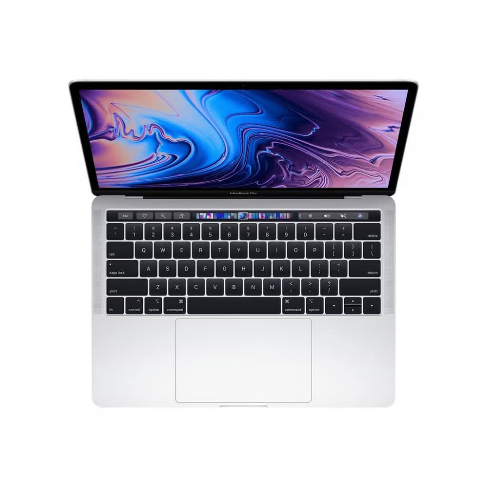 2018 Apple MacBook Pro with 2.7GHz Intel Core i7 (13-inch, 8GB RAM, 1TB SSD Storage) (QWERTY English) Silver (Renewed)