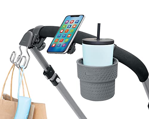 Skip Hop Universal Stroller Hook, Stroll & Connect, Grey (Discontinued by Manufacturer)