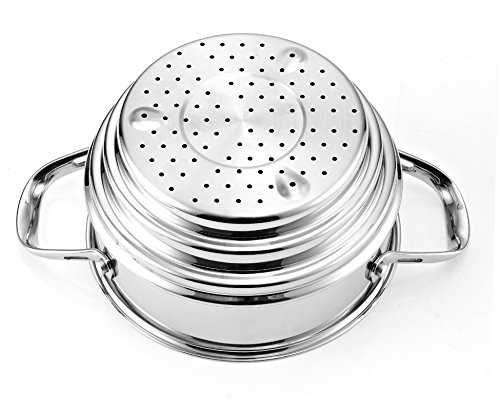 Cooks Standard 9-Piece Classic Stainless Steel Cookware Set