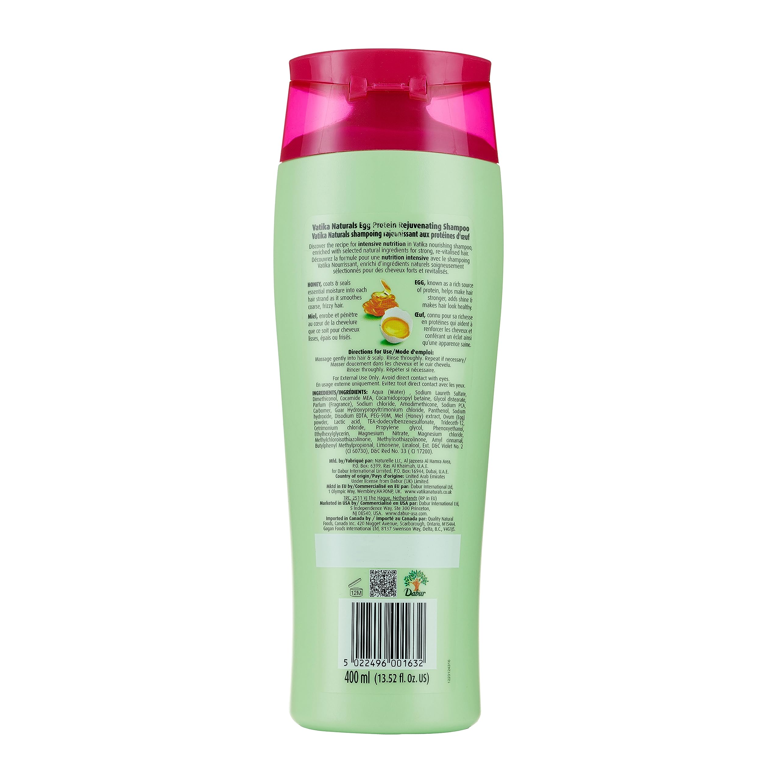 Dabur Vatika Egg Protein Shampoo 400ml