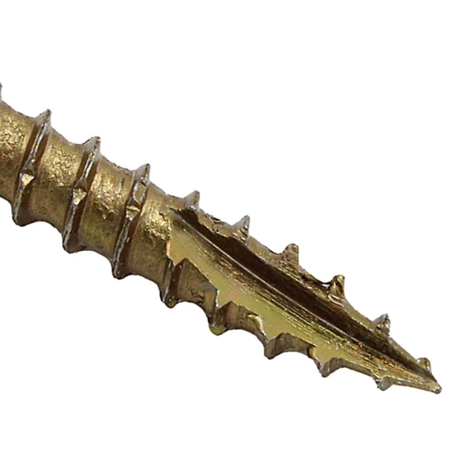 Jake Sales #9 x 3 Bronze Coated Multipurpose Wood Screw Torx/Star Drive Flat Head (5 POUNDS - 395 Approx. Screw Count) Exterior Coated - ACQ Compatible Wood Screws