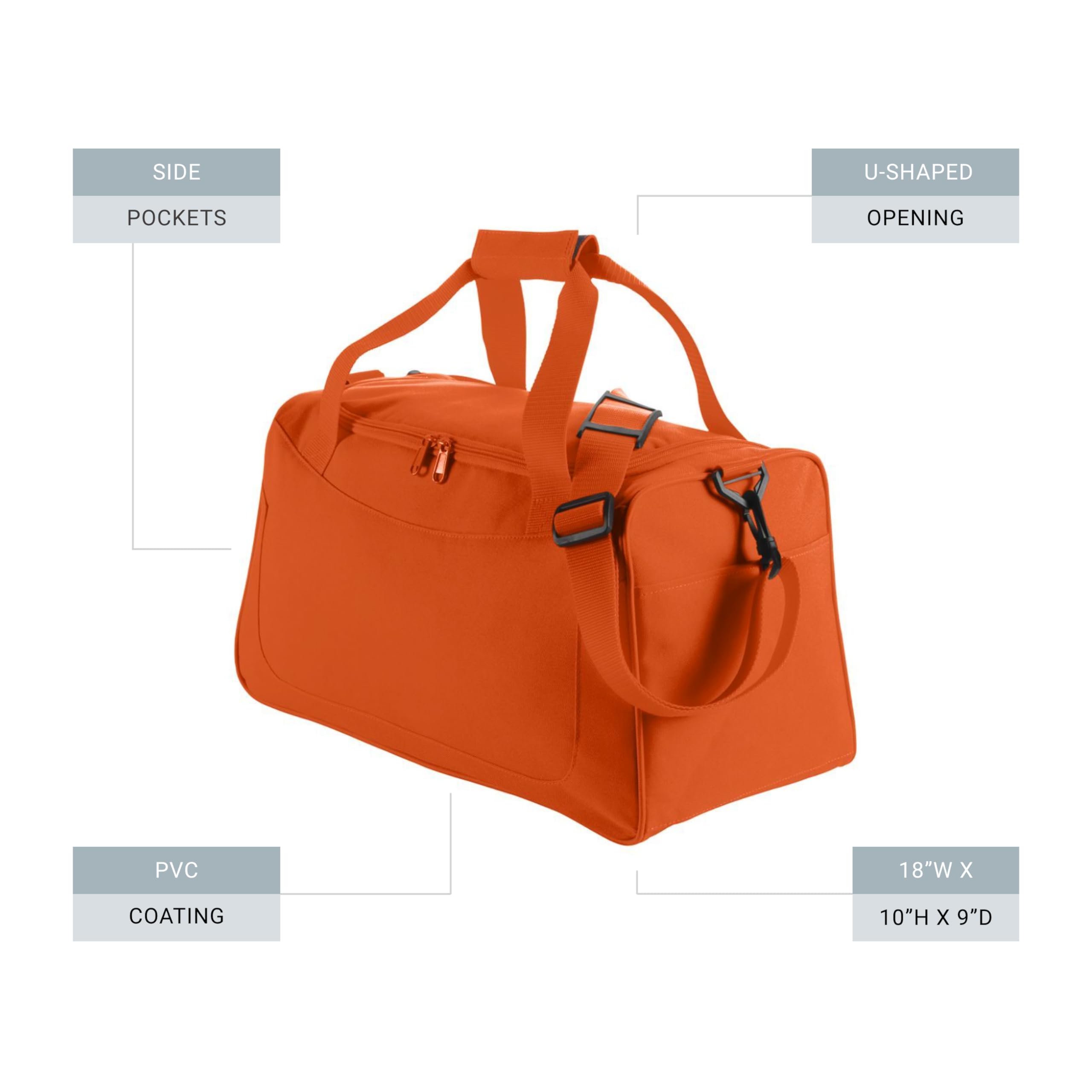 Augusta Sportswear Spirit Bag Orange OS